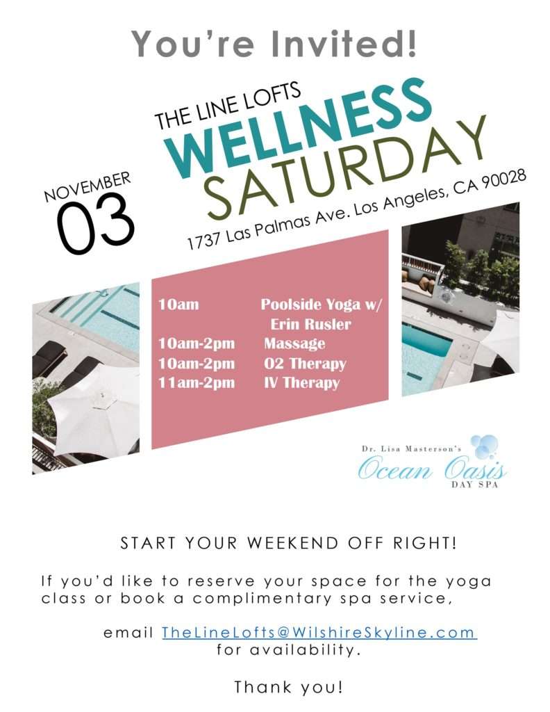 Wellness Saturday - The Line Lofts